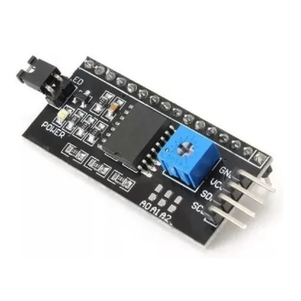 Modulo Serial I2c / Iic P/ Lcd 16x2 - Arduino / Pic | Shopee Brasil