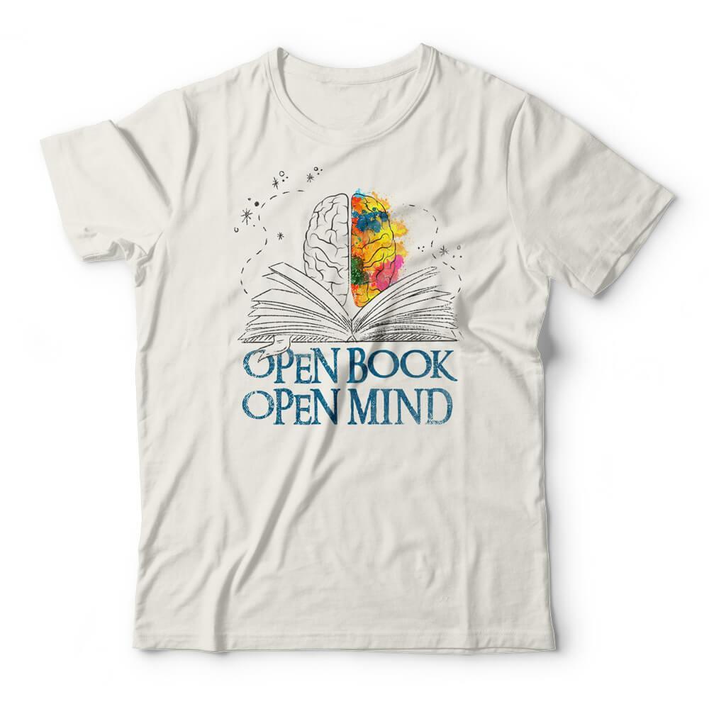 Camiseta Open Book Open Mind | Shopee Brasil