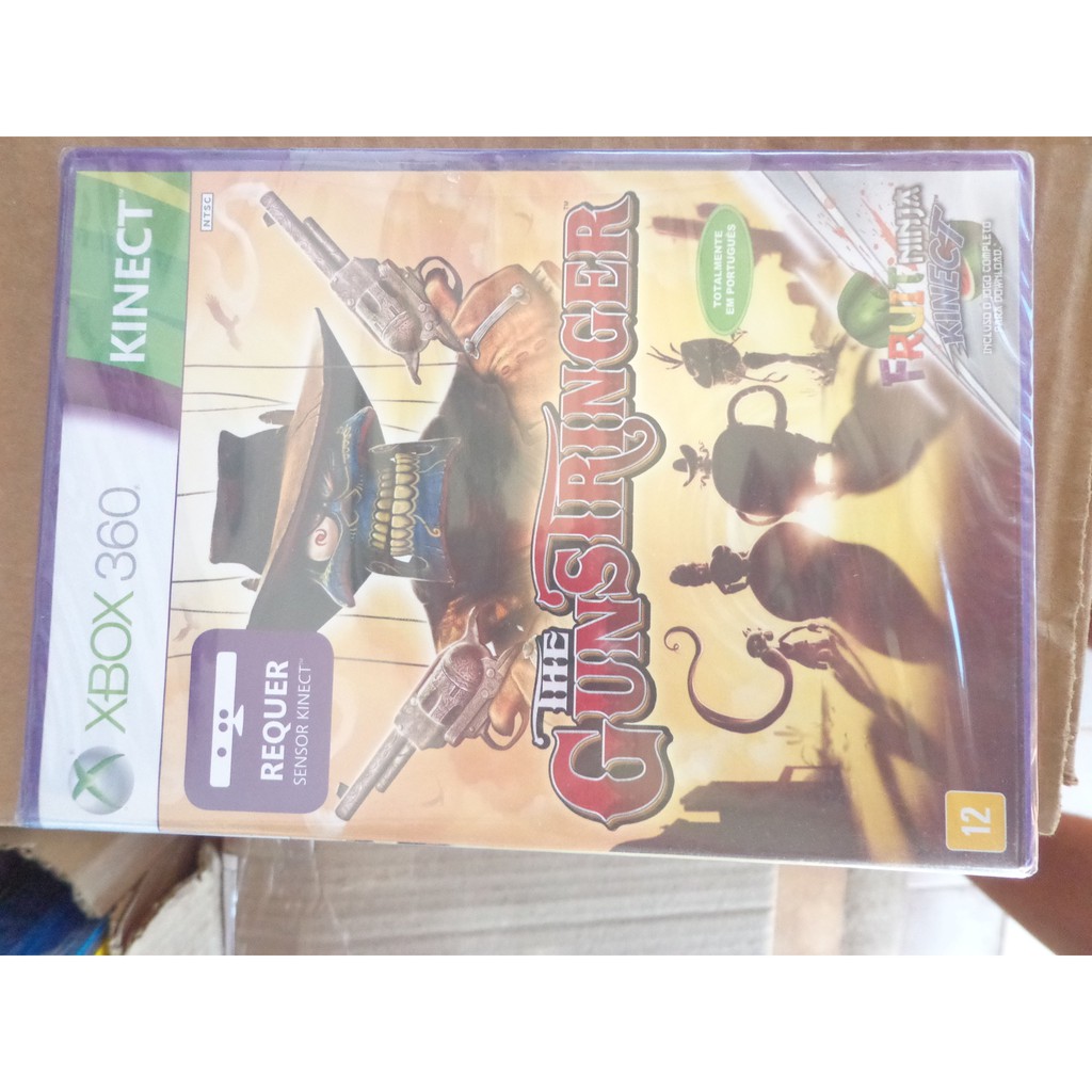 Gunstringer Xbox 360 Kinect Mídia Fisica lacrado | Shopee Brasil