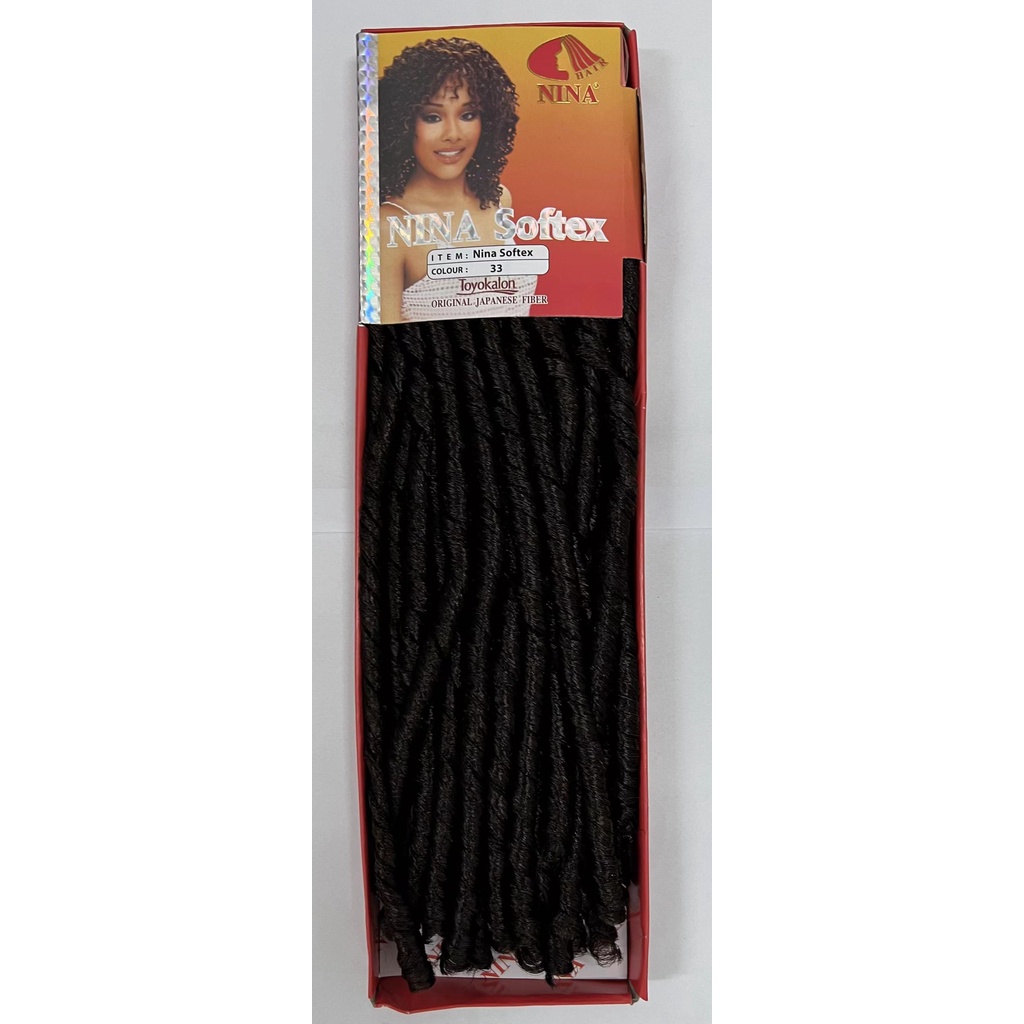 Cabelo Nina Softex Com 4 Pacotes Crochet Braid | Shopee Brasil