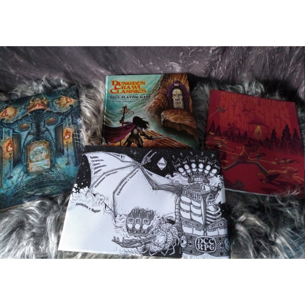 Kit Dungeon Crawl Classics (DCC) - RPG | Shopee Brasil