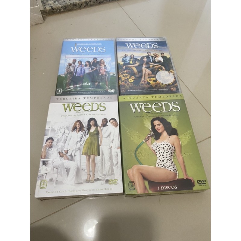 Dvd Weeds - 4 temporadas. | Shopee Brasil