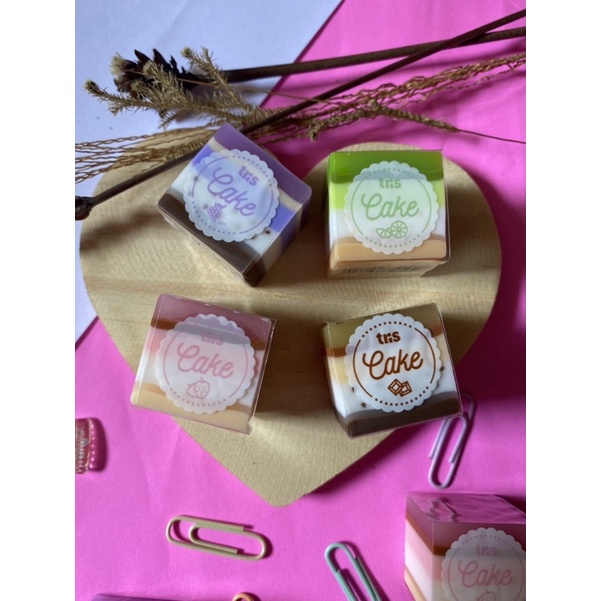 Borracha Tris Cake | Shopee Brasil