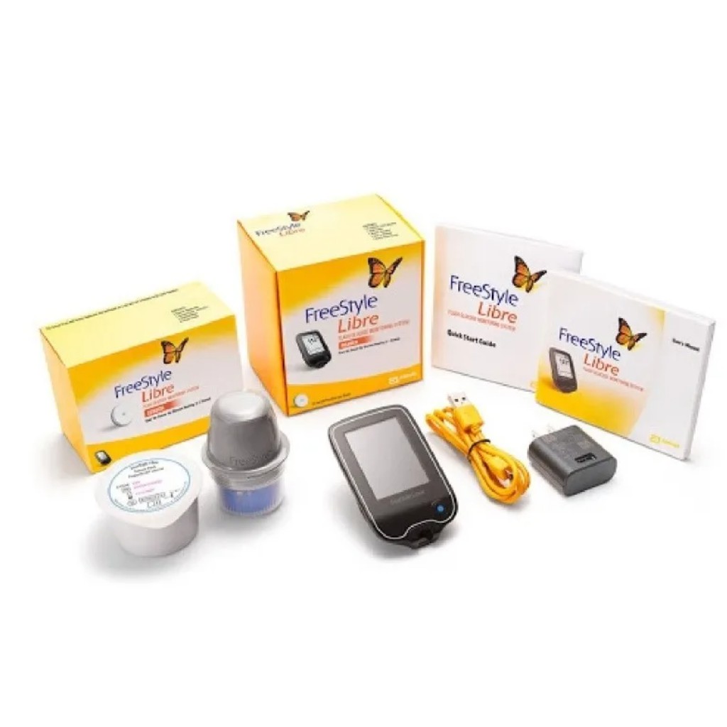 Kit Freestyle Libre 1 Sensores Libre E 1 Leitor | Shopee Brasil