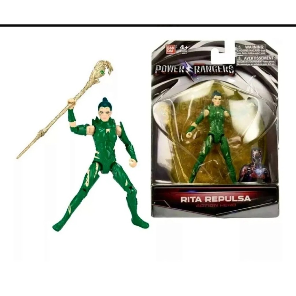 Rita Repulsa Power Rangers O Filme 12 Cm Original Bandai | Shopee Brasil