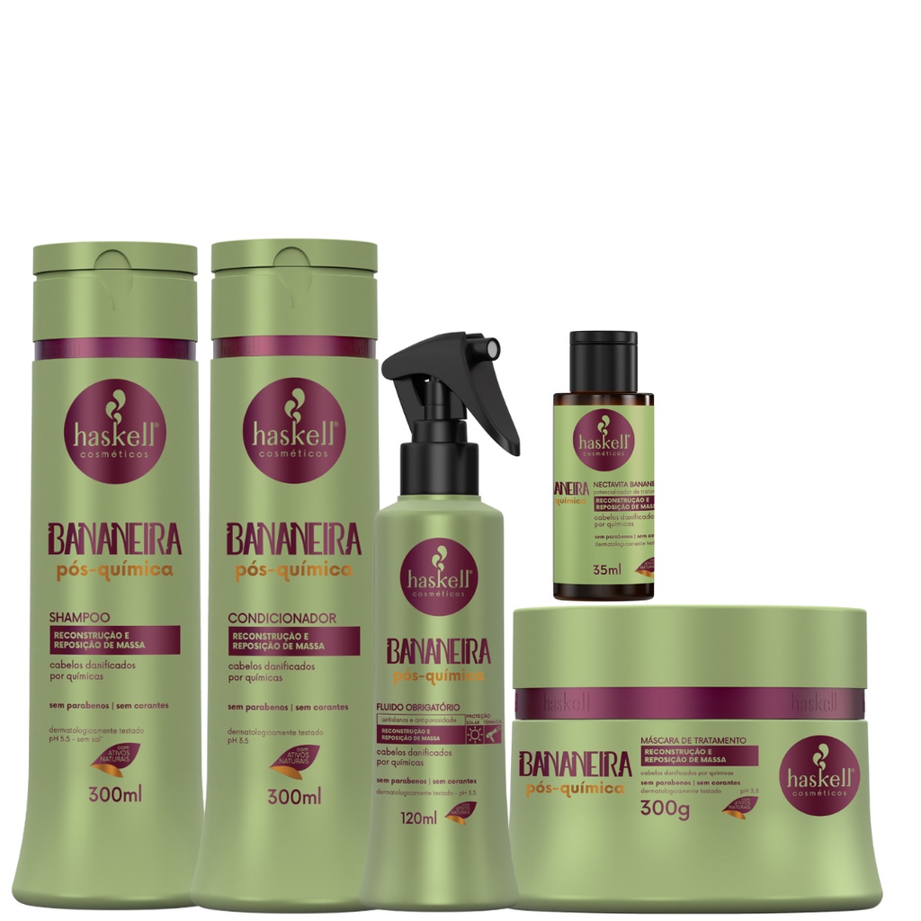 Kit Bananeira Pós Química Haskell | Shopee Brasil