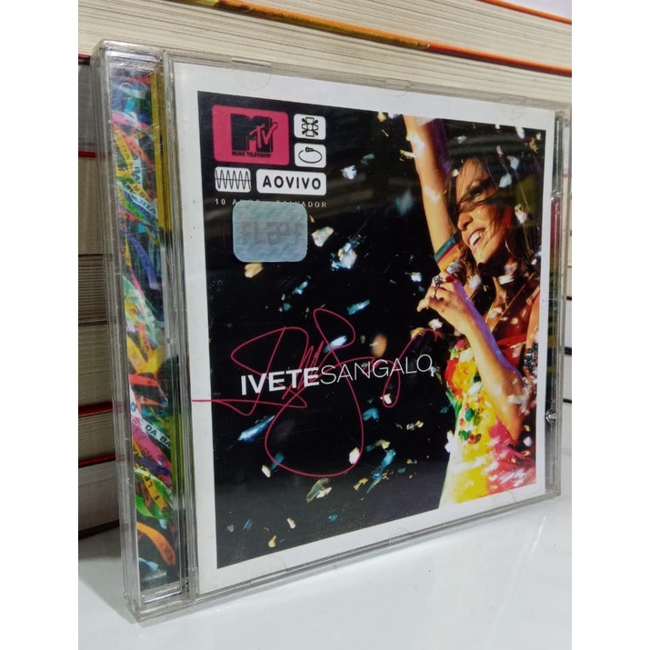 CD Ivete Sangalo MTV Ao Vivo 10 Anos Salvador ( Original ) | Shopee Brasil