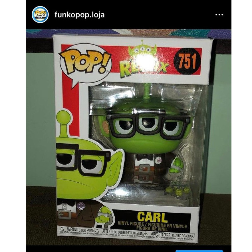 Funko Pop! Remix Alien Toy Story Carl Up #751 Original | Shopee Brasil
