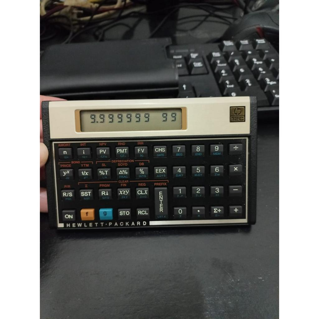 Calculadora Financeira Hp 12c Gold - Nacional | Shopee Brasil