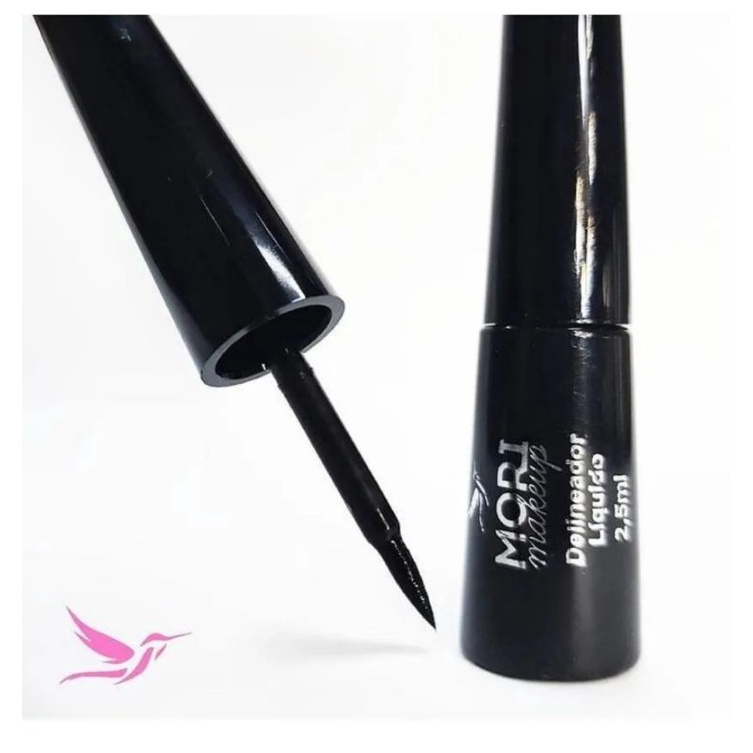 DELINEADOR LIQUIDO MORI MAKEUP (PRETO) 2,5ml | Shopee Brasil