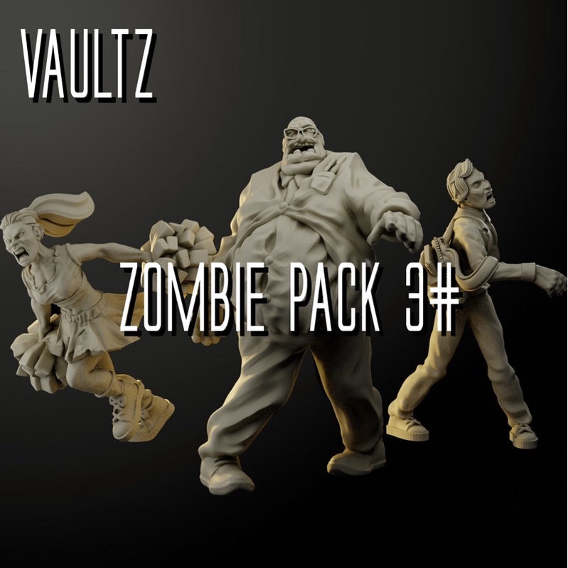 Miniatura RPG Modern Zombies abomination zombicide zombies DND ...