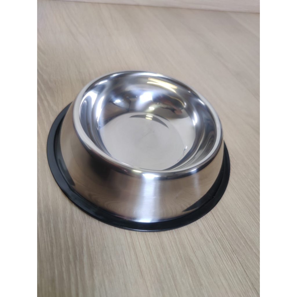 Comedouro Ração Água Pets Inox Cão Gato Tigela Pote Bebedouro Cachorro ...