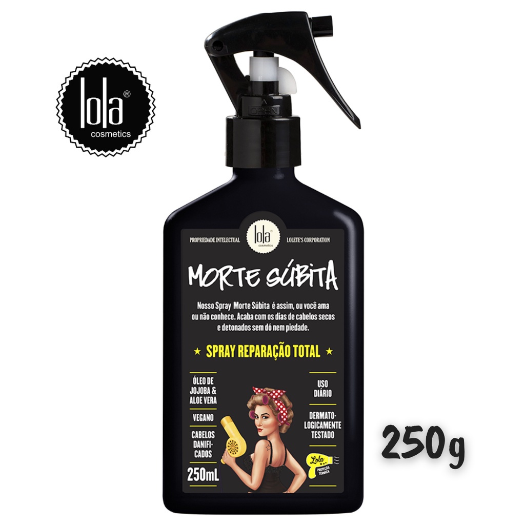 Spray Lola Reparacao Total Morte Subita Hidratante Protetor Termico ...