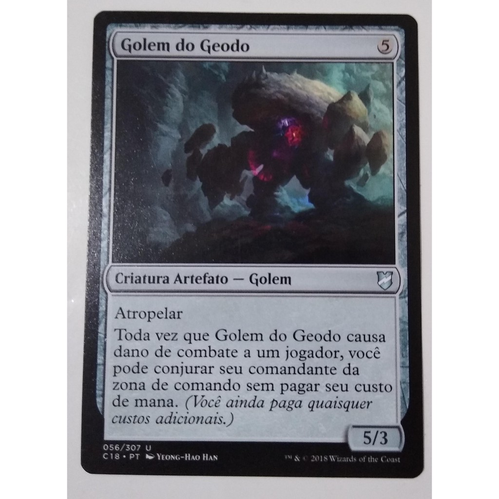 Carta Golem do Geodo - Magic The Gathering MTG | Shopee Brasil