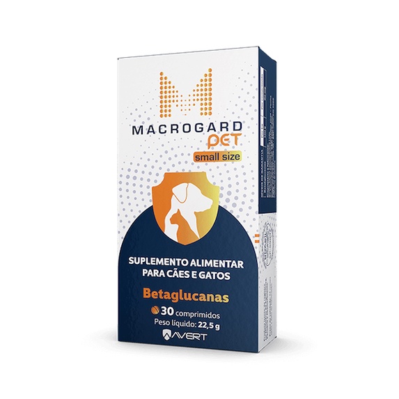 Macrogard Pet Small Size Suplemento Alimentar 30 Comprimidos 22,5g ... Macrogard Pet Small Size Suplemento Alimentar 30 Comprimidos 22,5g ...