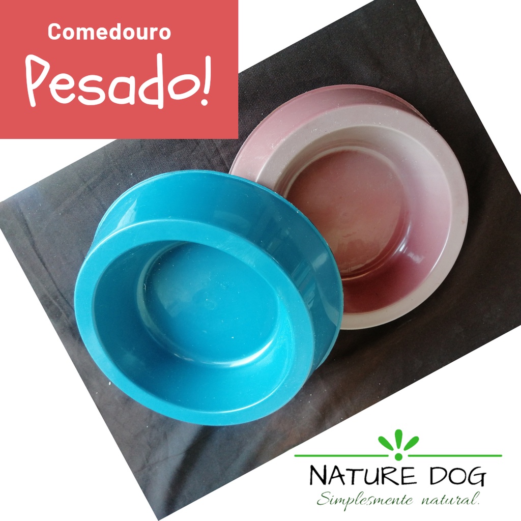 Comedouro de Concreto Pesado para seu Pet. | Shopee Brasil