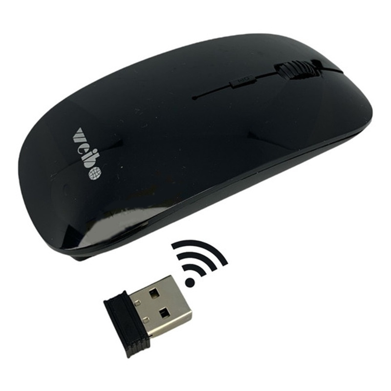 Mouse Sem Fio 2.4g Receptor Super Slim Mouse Usb | wireless mouse 2.4G ...