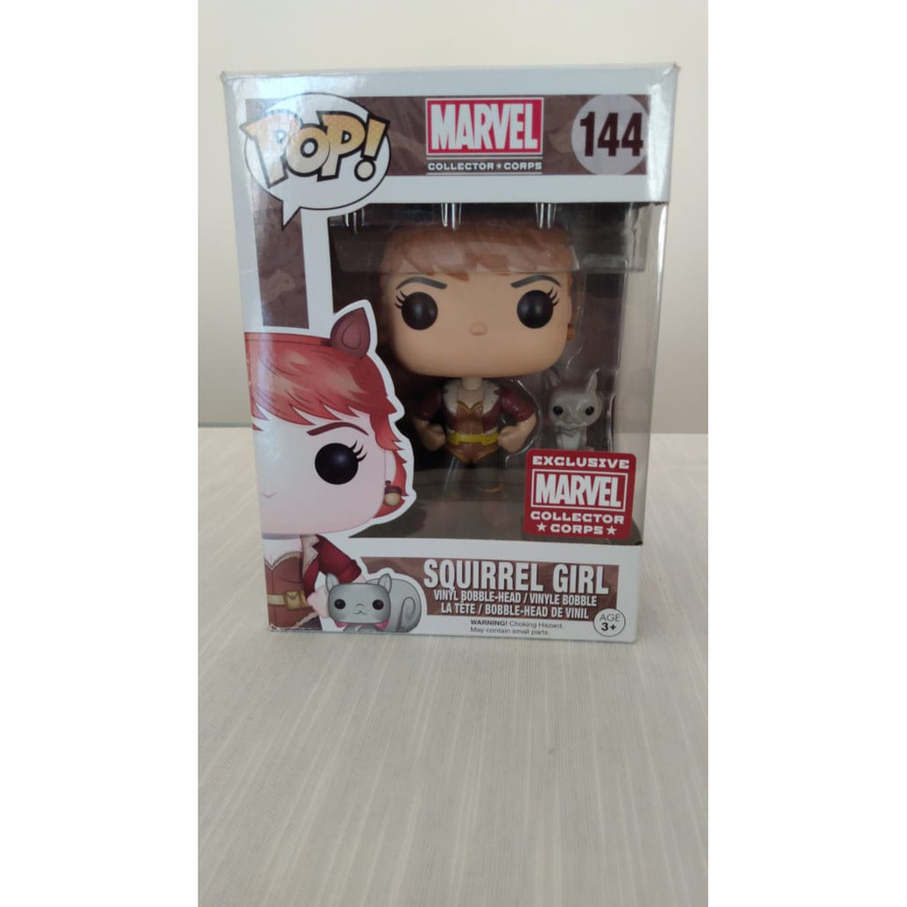 FUNKO POP! - Squirrel Girl - 144 - Marvel - Original e Novo! | Shopee ...