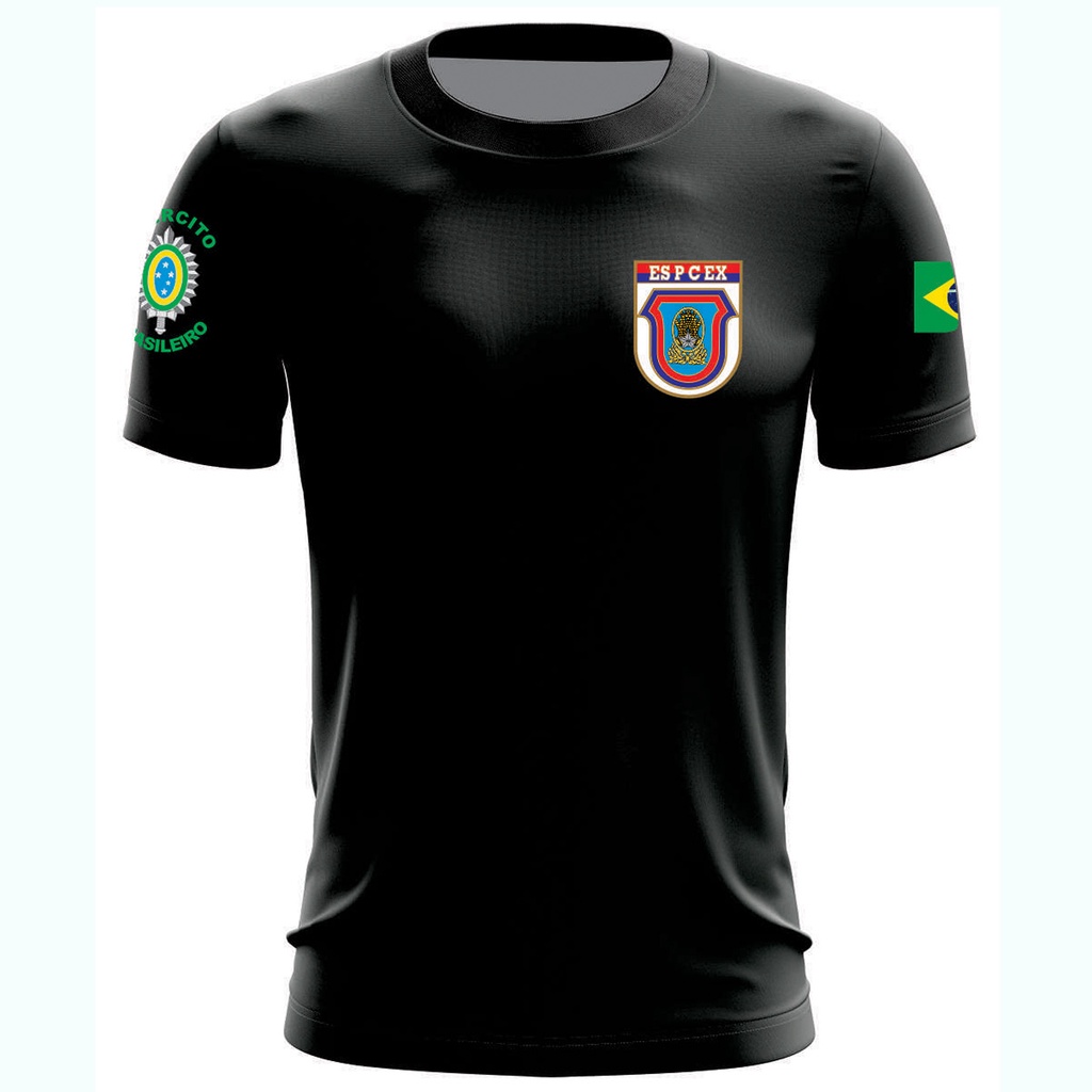 Camiseta Espcex - Escola Preparatória De Cadetes Do Exército | Shopee ...