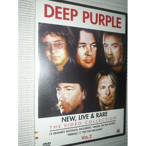 Dvd Deep Purple - New, Live & Rare - Vol. 2 ( 4559 ) | Shopee Brasil
