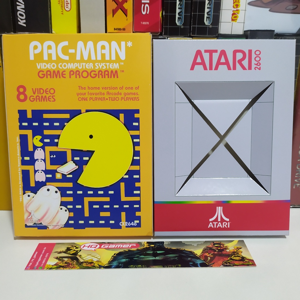 Pac-man - Box do Jogo (Atari 2600) | Shopee Brasil