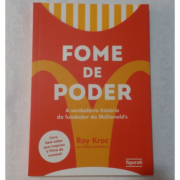 Fome de Poder A Verdadeira História do Fundador do McDonald's | Shopee ...