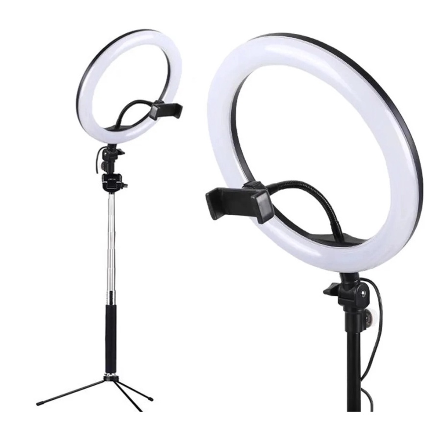 Kit Ring light 10 com Tripe 2.1m + Ring Light 6 polegadas | Shopee Brasil