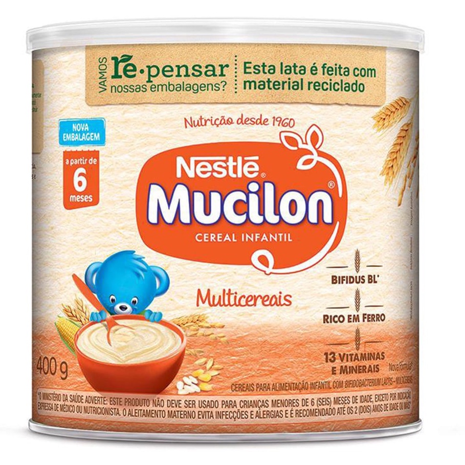 Mucilon Multicereais 400g | Shopee Brasil