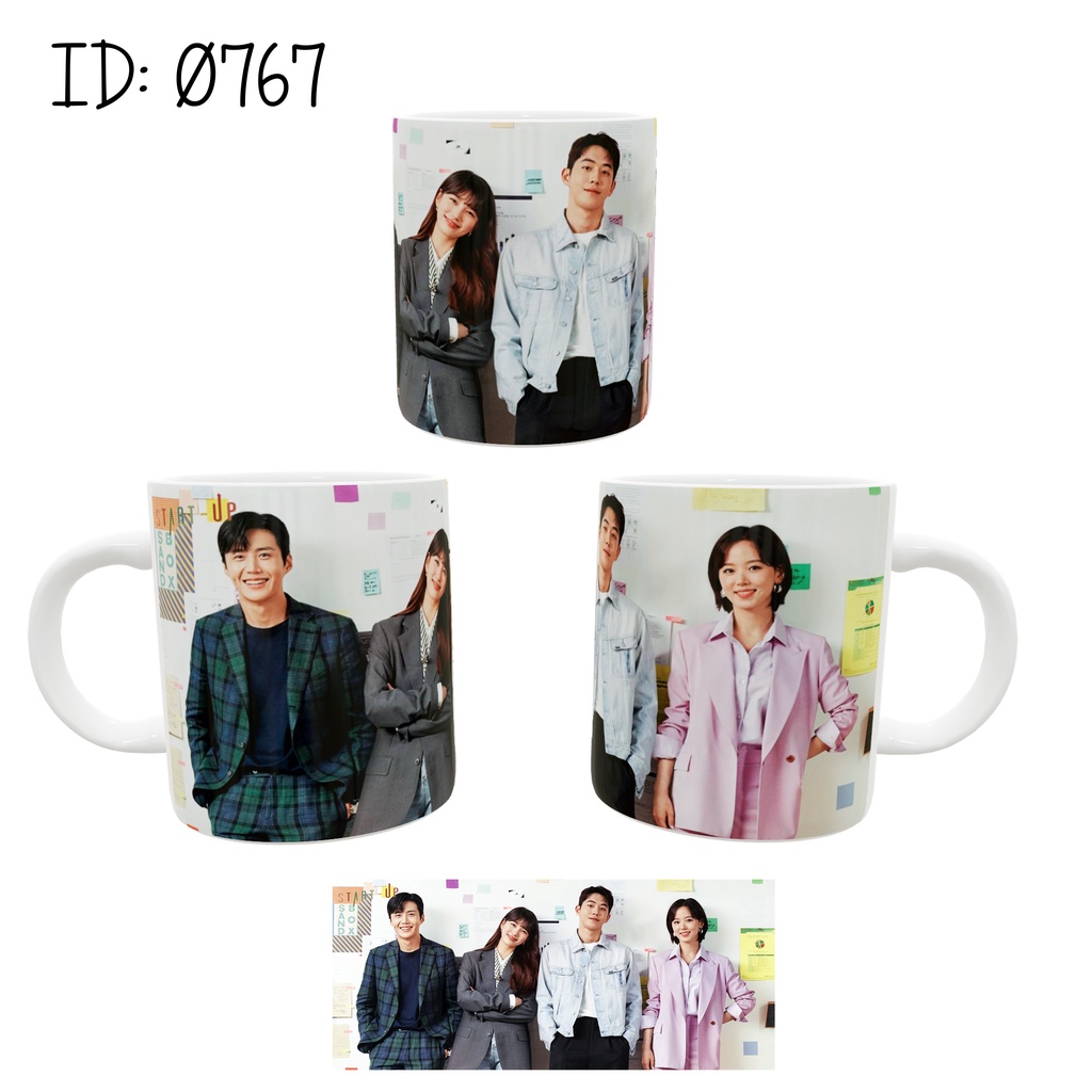 Caneca Dorama Start-Up Chibi StartUp Start Up Apostando Alto Sandbox K ...