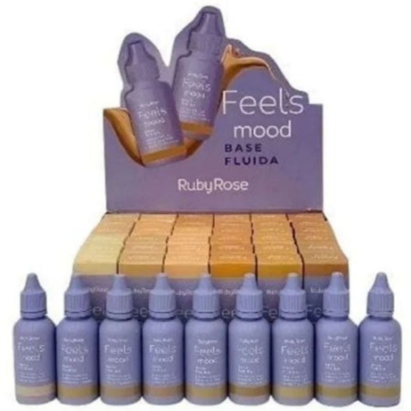 Base Fluida Feels Mood - Ruby Rose | Shopee Brasil