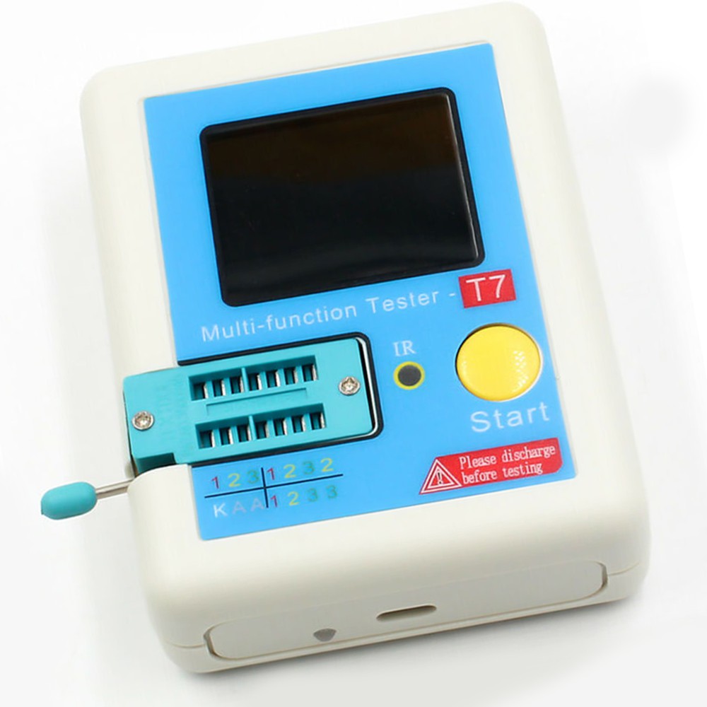 Transistor Testador Tft De Alta Velocidade Detector Gráfico Lcr-T7 ...