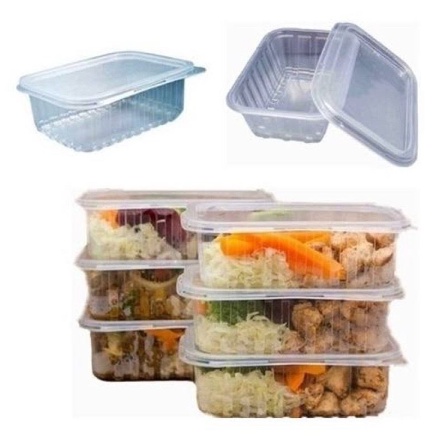 Pote Descartável MARMITA 500ml Freezer Microondas 10 un | Shopee Brasil