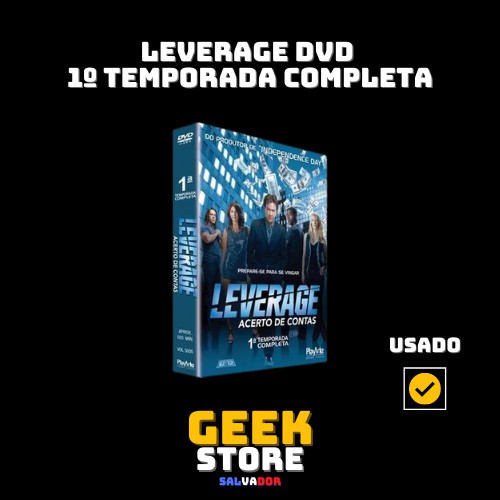 Box Leverage DVD 1º Temporada Completa | Shopee Brasil