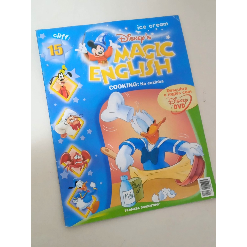 Revista Magic English 15 Cooking Na Cozinha | Shopee Brasil