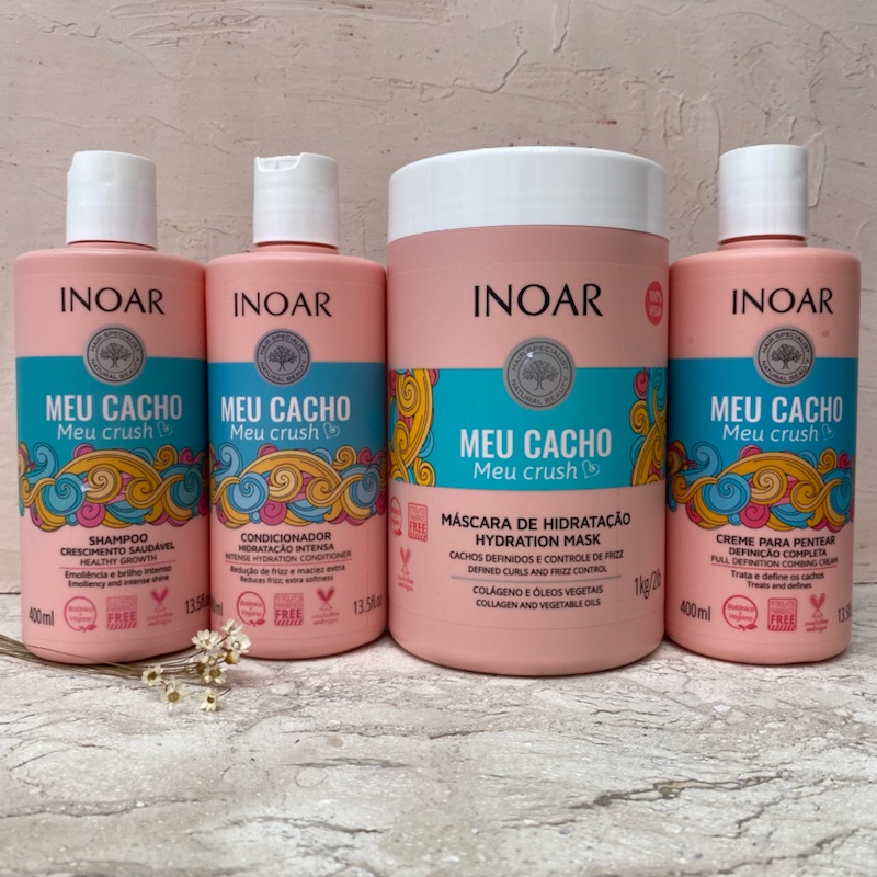 Kit Meu Cacho Meu Crush Inoar | Shopee Brasil