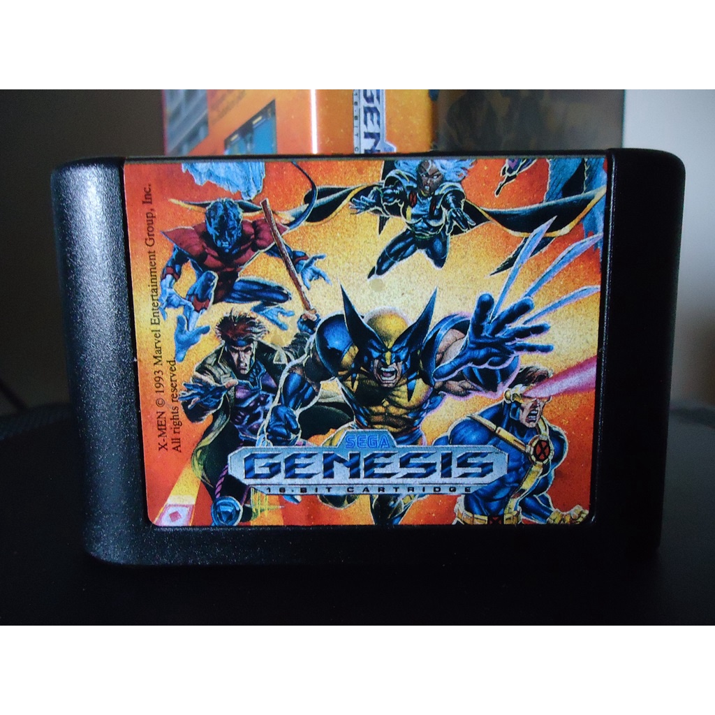 Sega Mega Drive X-Men Original Completo 100%. | Shopee Brasil