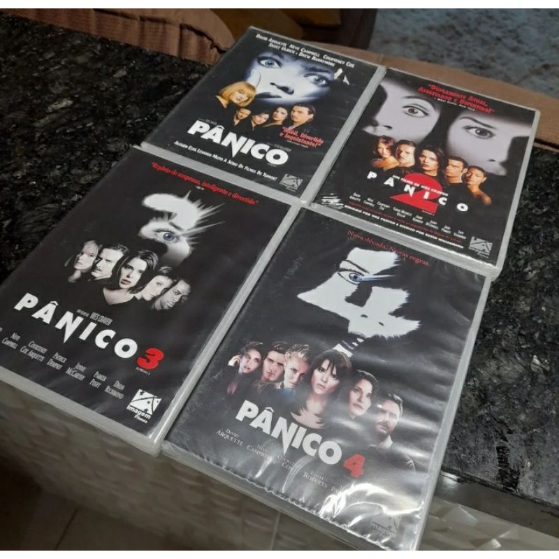 Coleção Dvd Pânico 1, 2, 3 E 4 Original Lacrado | Shopee Brasil
