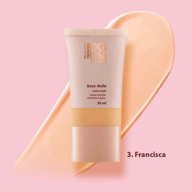 Base Matte Boca Rosa (escolha Sua Cor) | Shopee Brasil