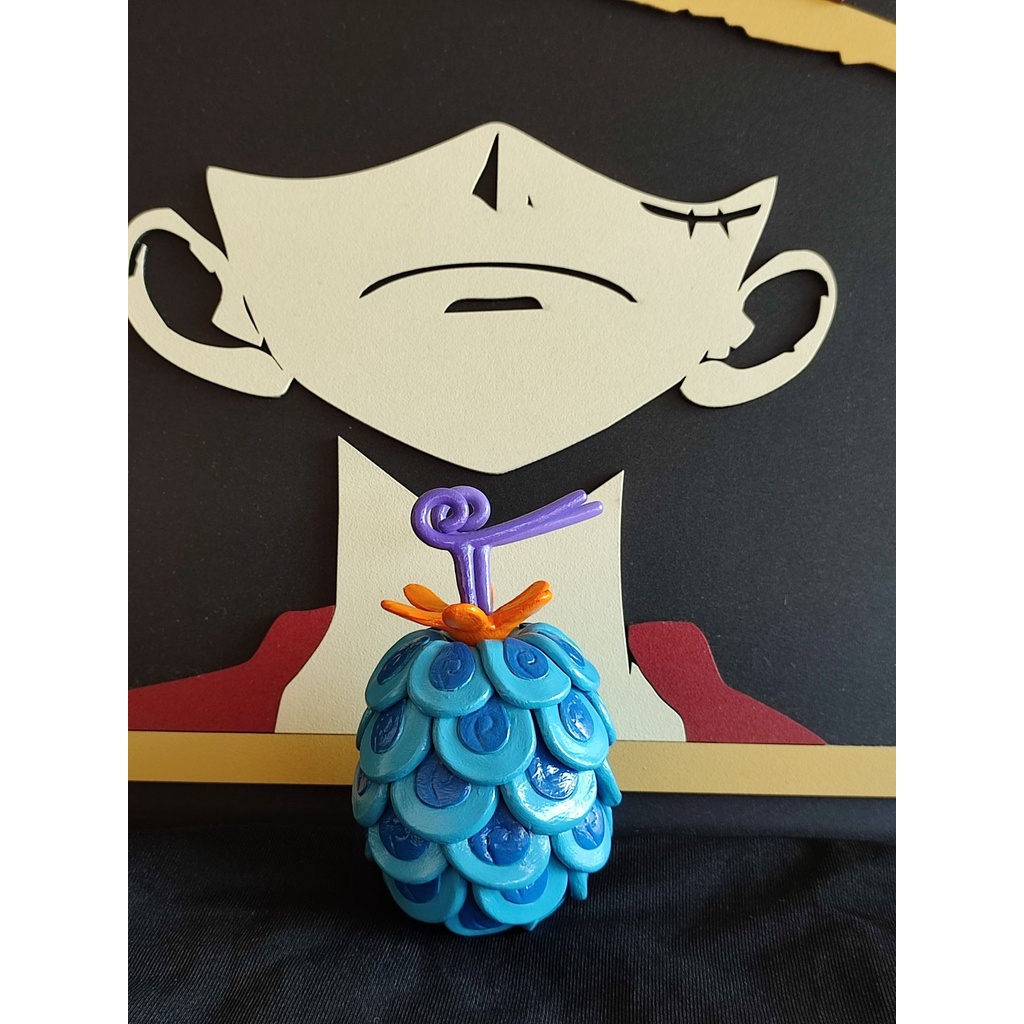 Akuma no mi One piece (Uo Uo no mi modelo Senryuu - Kaido) | Shopee Brasil