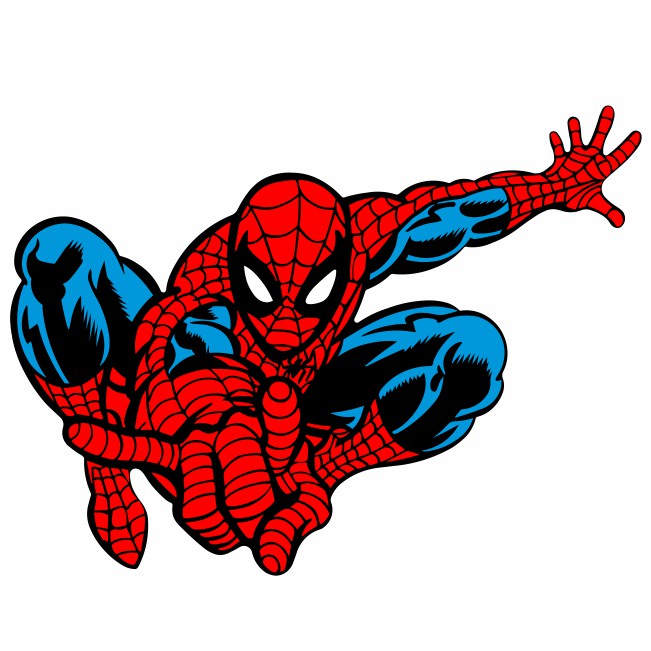 Sticker de Carro Homem Aranha Lançando Teia 31cm X 23cm Spider-Man ...
