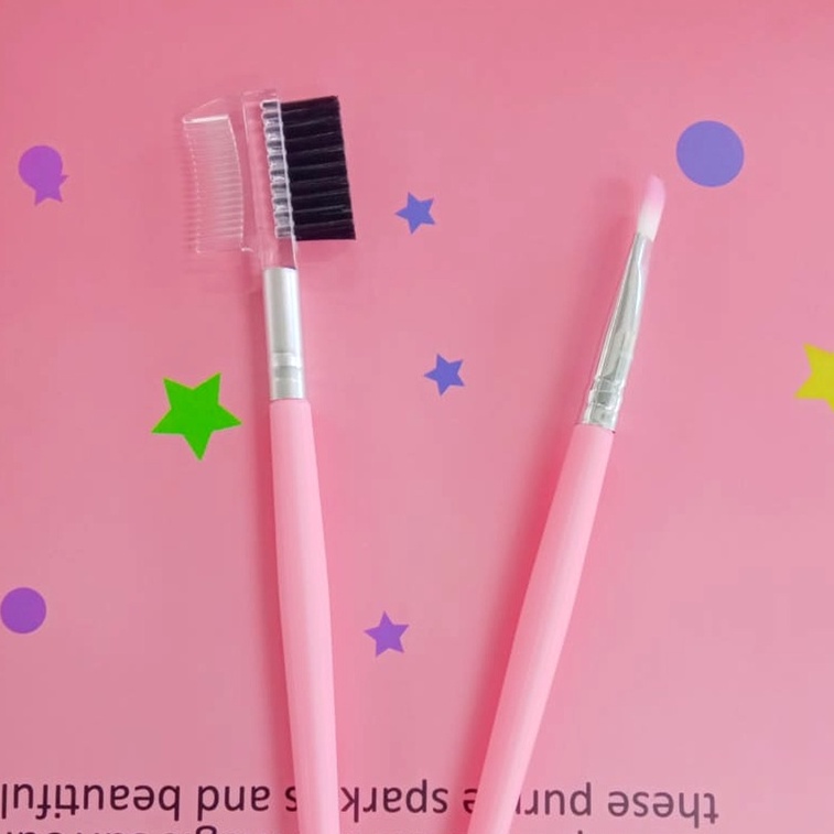 Kit Escovinha E Pincel Para Sobrancelha Shopee Brasil
