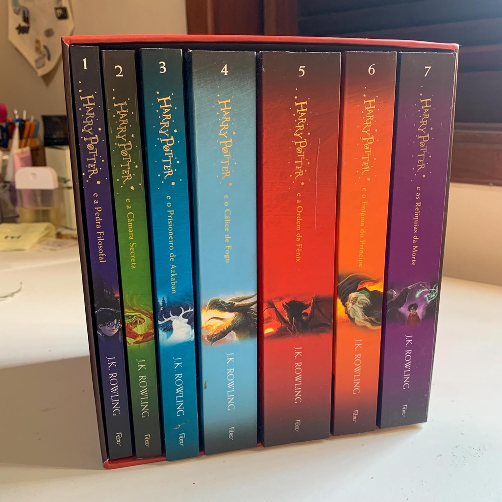 Box Coleção de Livros Completa Harry Potter - Edição Premium | Shopee ...