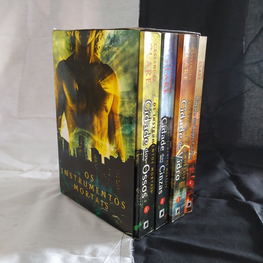 Os Instrumentos Mortais (box USADO com 4 livros) | Shopee Brasil