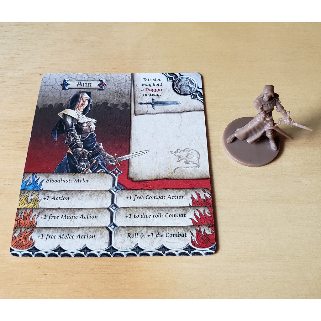 Zombicide Black Plague Survivor / Sobrevivente: Ann | Shopee Brasil