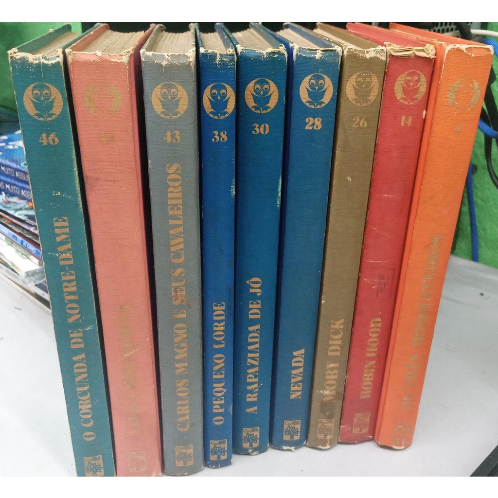 Coleção Clássicos da Literatura Juvenil / Victor Hugo / Júlio Verne ...