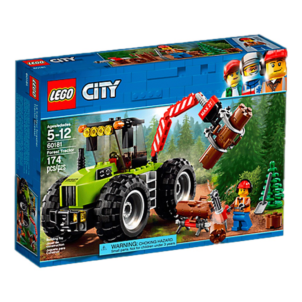 LEGO CITY - FOREST TRACTOR 60181 | Shopee Brasil