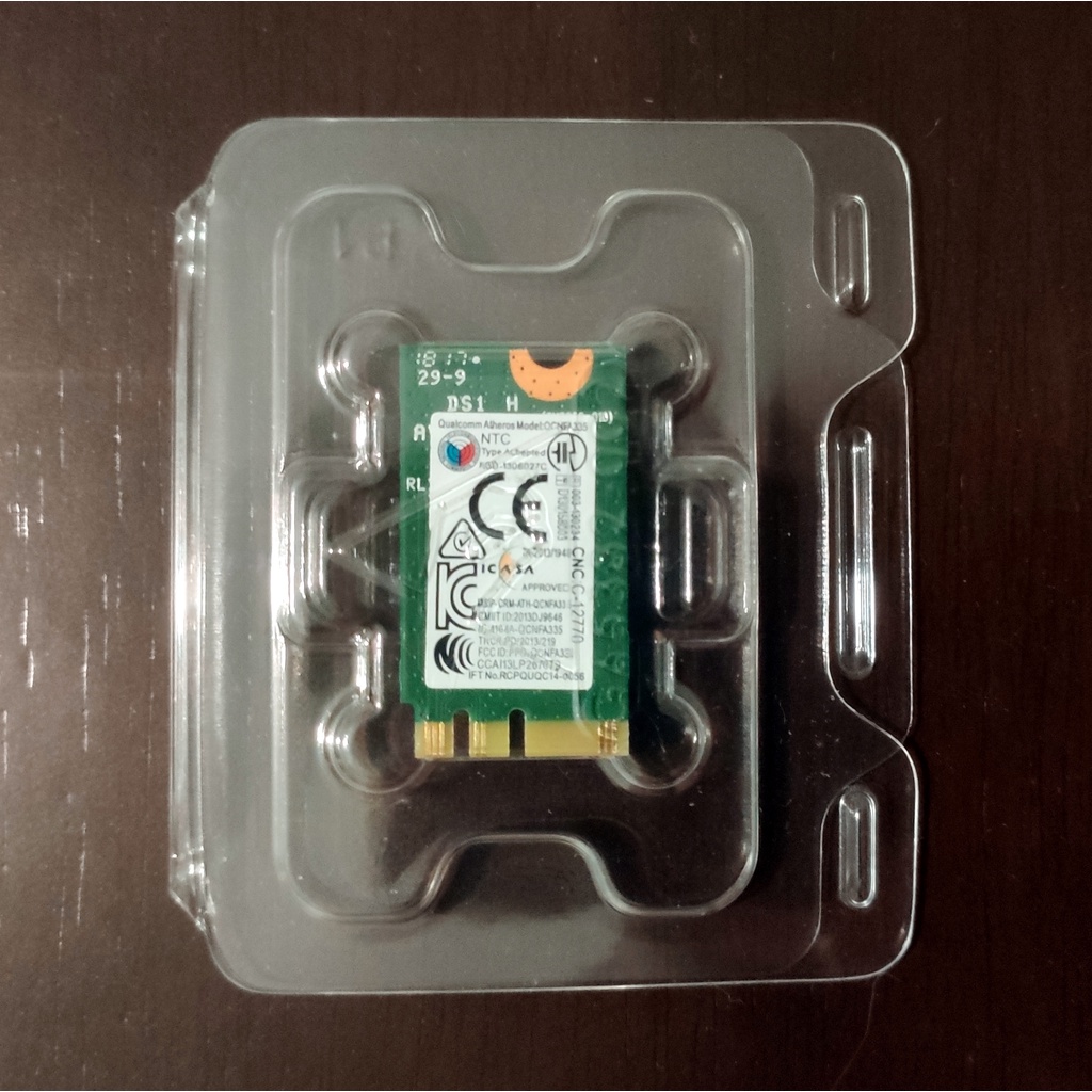 Placa WiFi + Bluetooth Qualcomm Atheros QCNFA335 DW1707 | Shopee Brasil