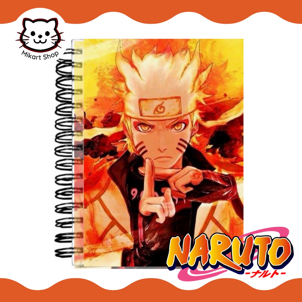 Sketchbook Naruto A5 - Anime - Agenda - Caderno - Desenho - Aquarela ...