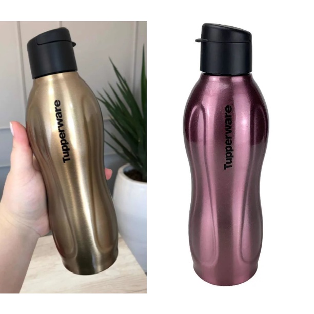 Garrafa Tupperware Eco Tupper Plus Inox 880ml | Shopee Brasil