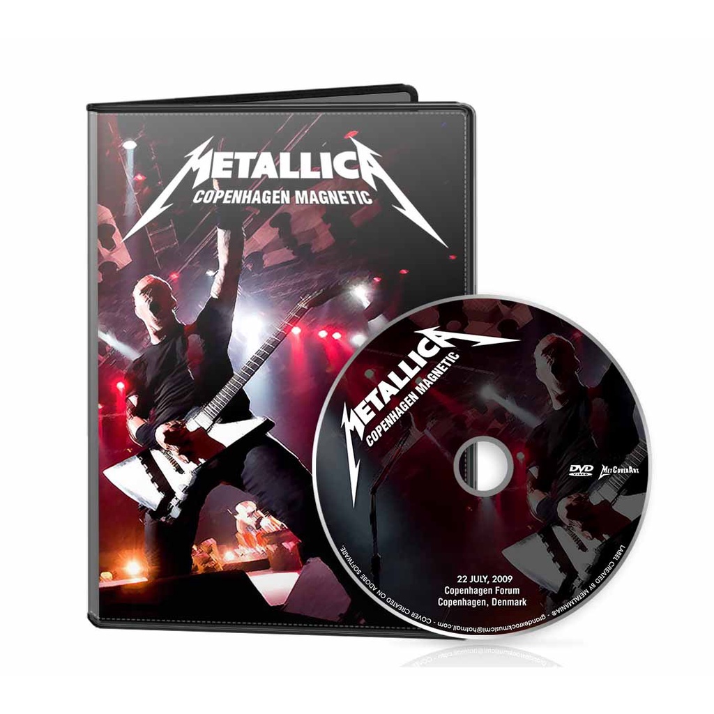 Metallica DVD Copenhagen Denmark 2009 Full Slayer Megadeth Anthrax ...